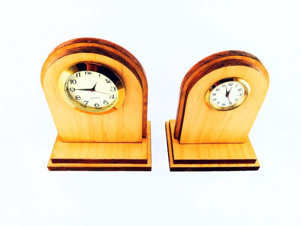Wooden Clock Insert Stand – Small – D Print House